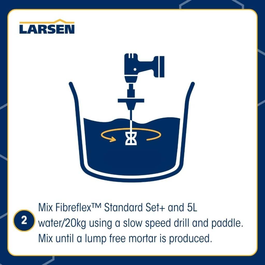 Fibreflex™ Standard Set+ | Pro Purple | Larsen Tile Adhesive