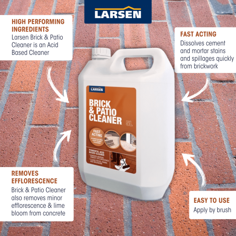 Brick & Patio Cleaner | Larsen Building Products