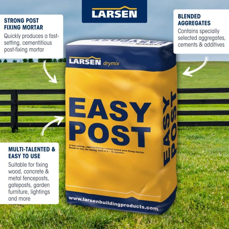 Easy Post | Post Fixing Mortar | Larsen Building Products