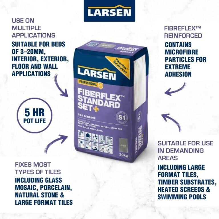 Fibreflex™ Standard Set+ | Pro Purple | Larsen Tile Adhesive