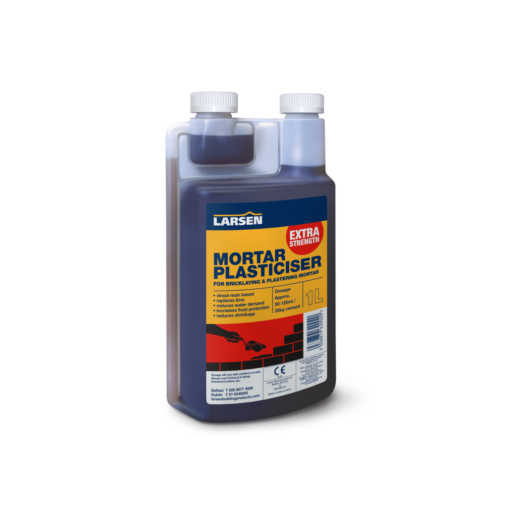 Concentrated Mortar Plasticiser | Larsen Building Products
