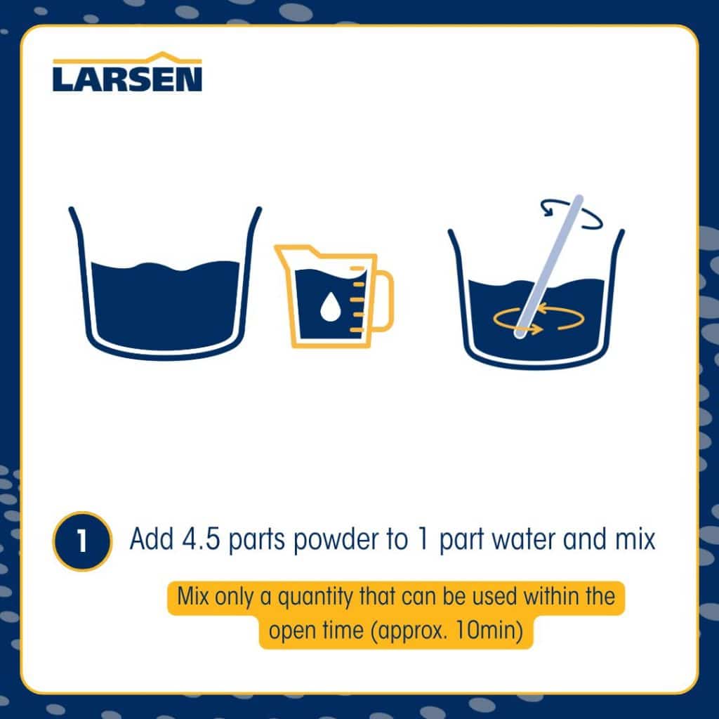 QUICKMIX Rapid Repair Mortar | Larsen Building Products