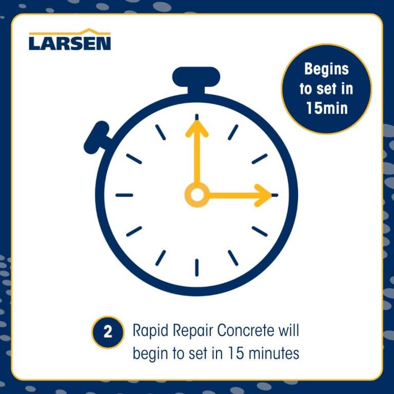 QUICKMIX Rapid Repair Concrete | Larsen Building Products