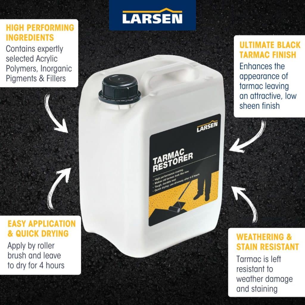 Tarmac Restorer - Larsen Building Products